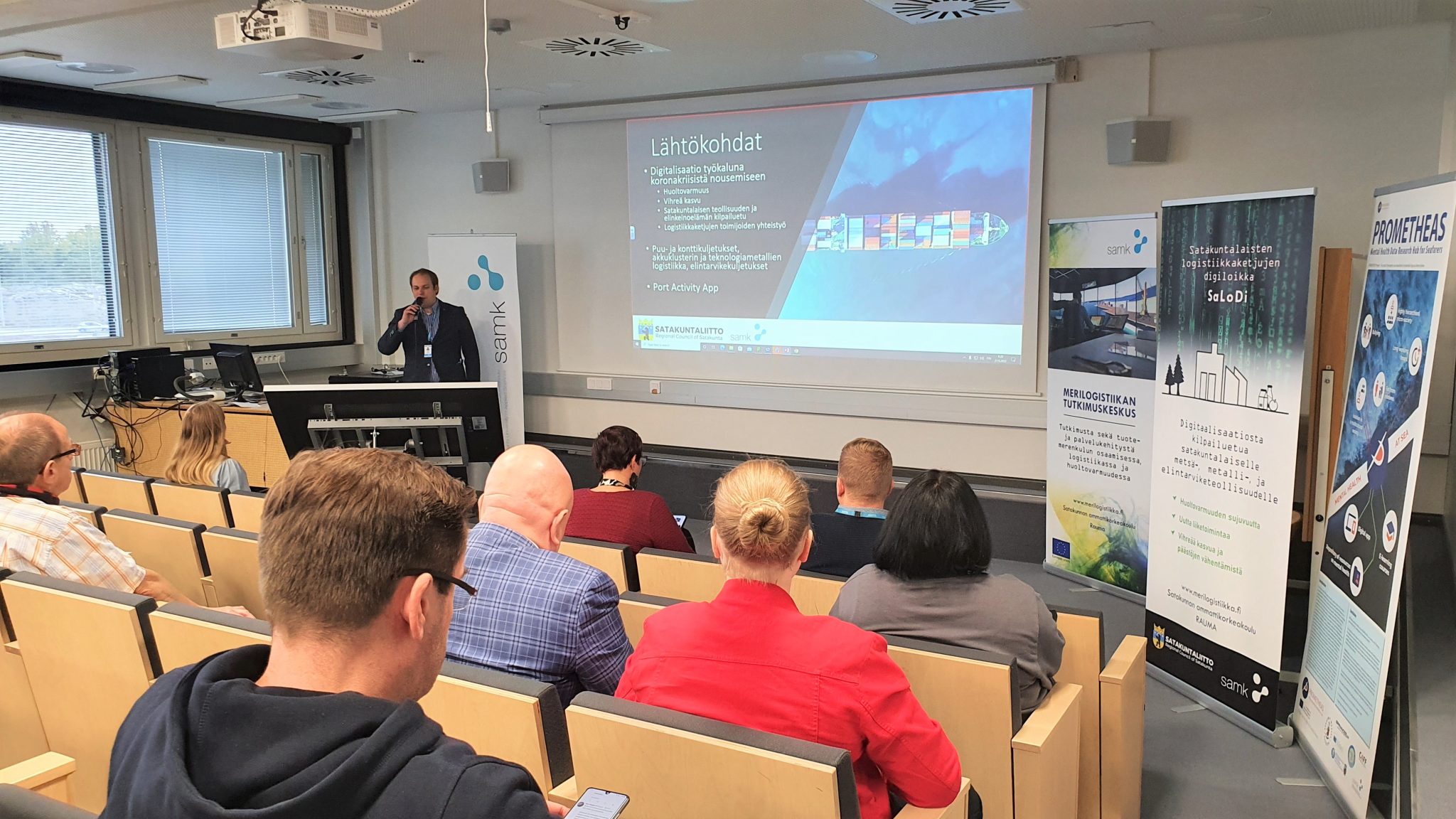 Merilogistiikan tutkimusfoorumi oli yhtä monipuolinen kuin itse ...